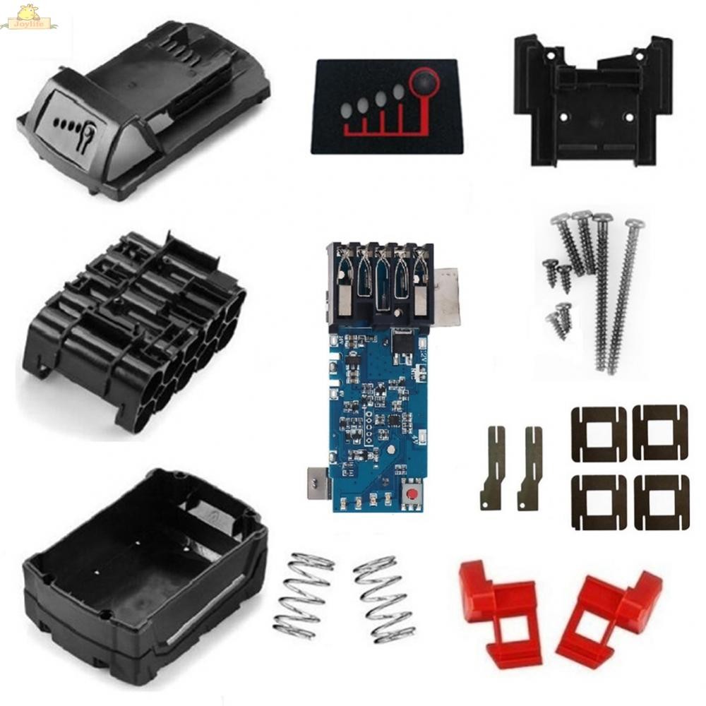 แบตเตอรี่เคสพลาสติกป้องกันการชาร์จบอร์ด PCB 18V DIY ชุดประกอบแบตเตอรี่ ...