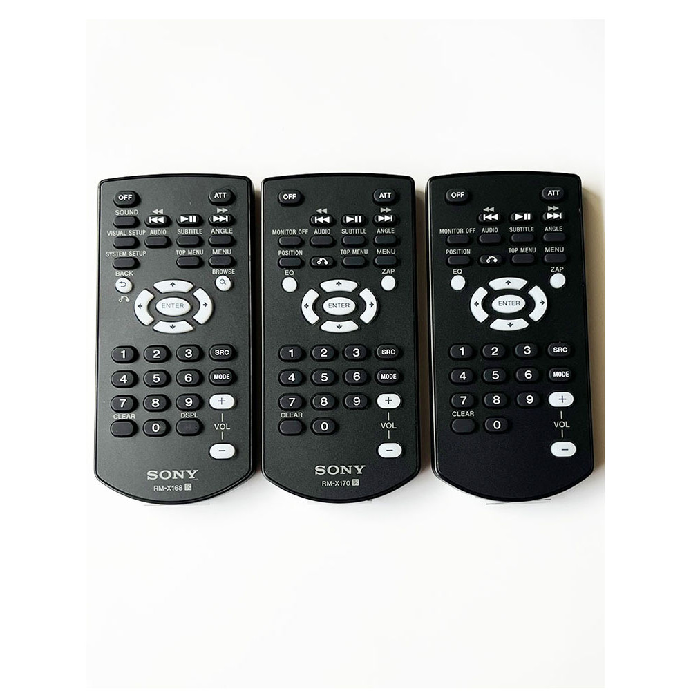 SONY SONY SONY รถ DVD รีโมทคอนโทรล RM-X168 RM-X170 XAV-AX100 660BT 63 ...