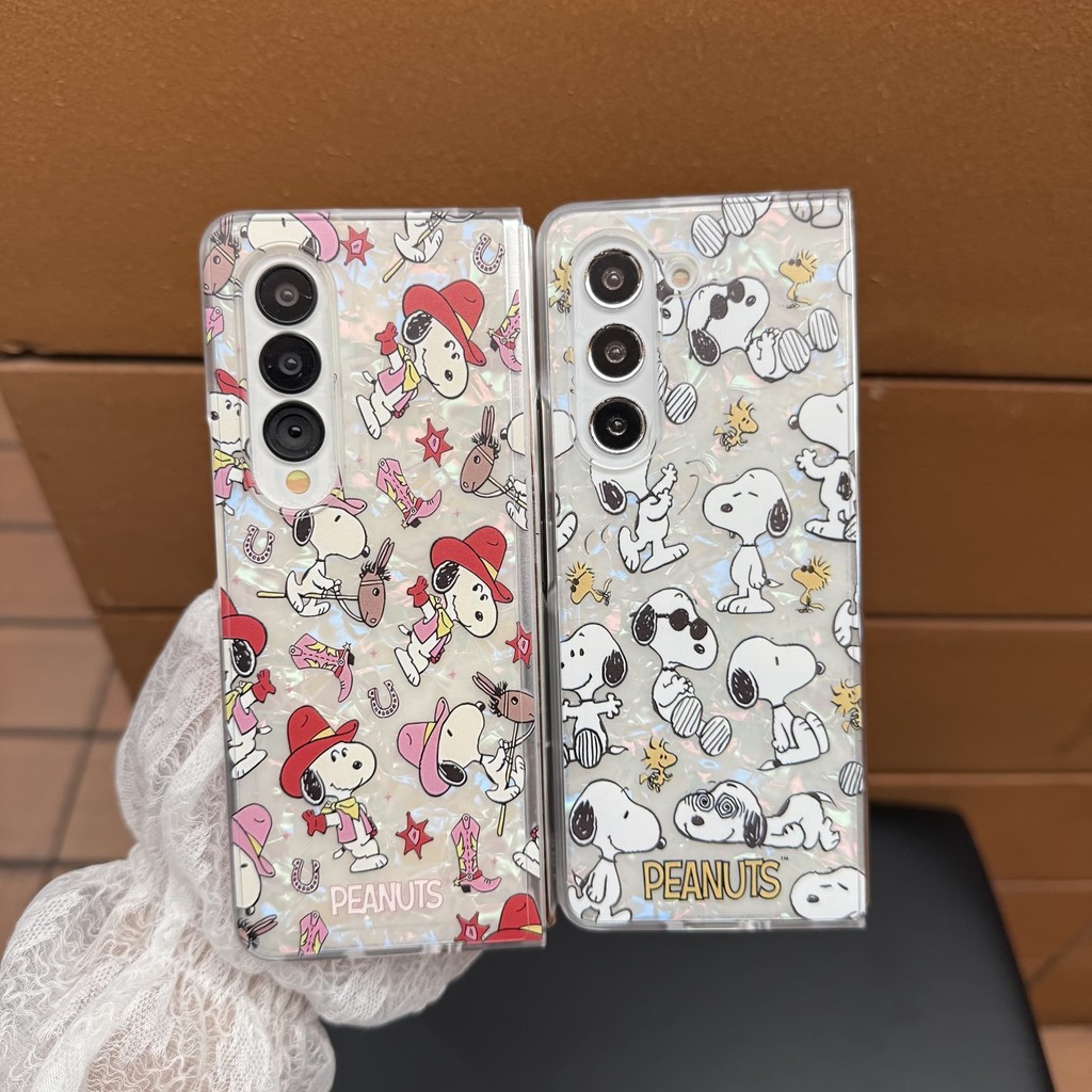 Samsung galaxy z Fold7 6 รูปแบบเปลือกสีชมพู Frosted กรอบรวมทุกอย่าง ...