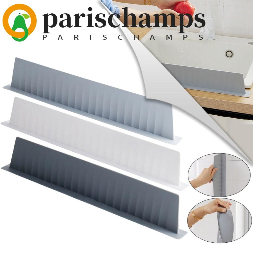 PARISCHAMPS Sink Splash Guard, Splash-Proof พร้อมแผ่นกั้นอ่างล้างจานแบบ ...