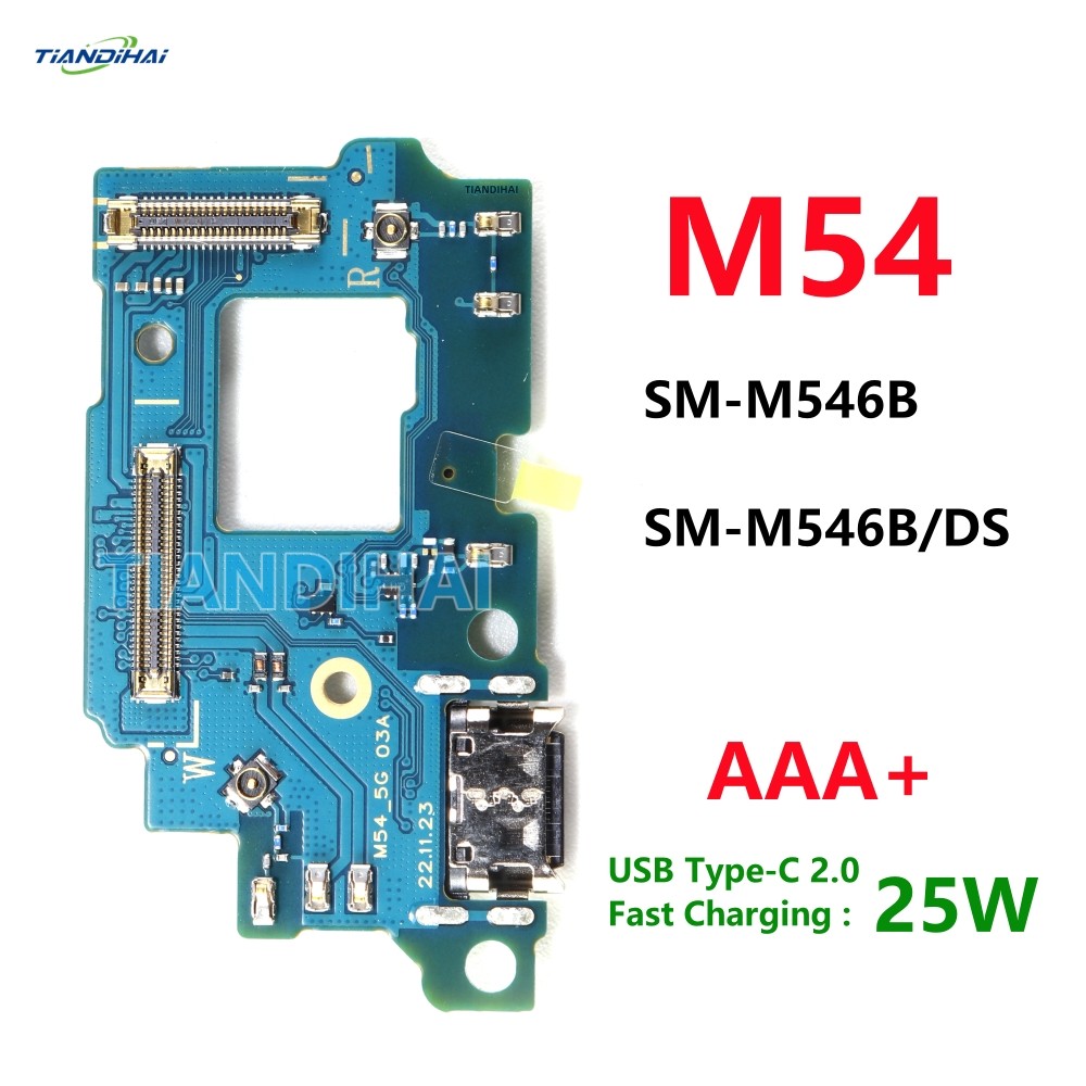 Aaa + สําหรับ Samsung Galaxy M54 5G M546B M546B/DS M546 USB ชาร์จพอร์ต ...