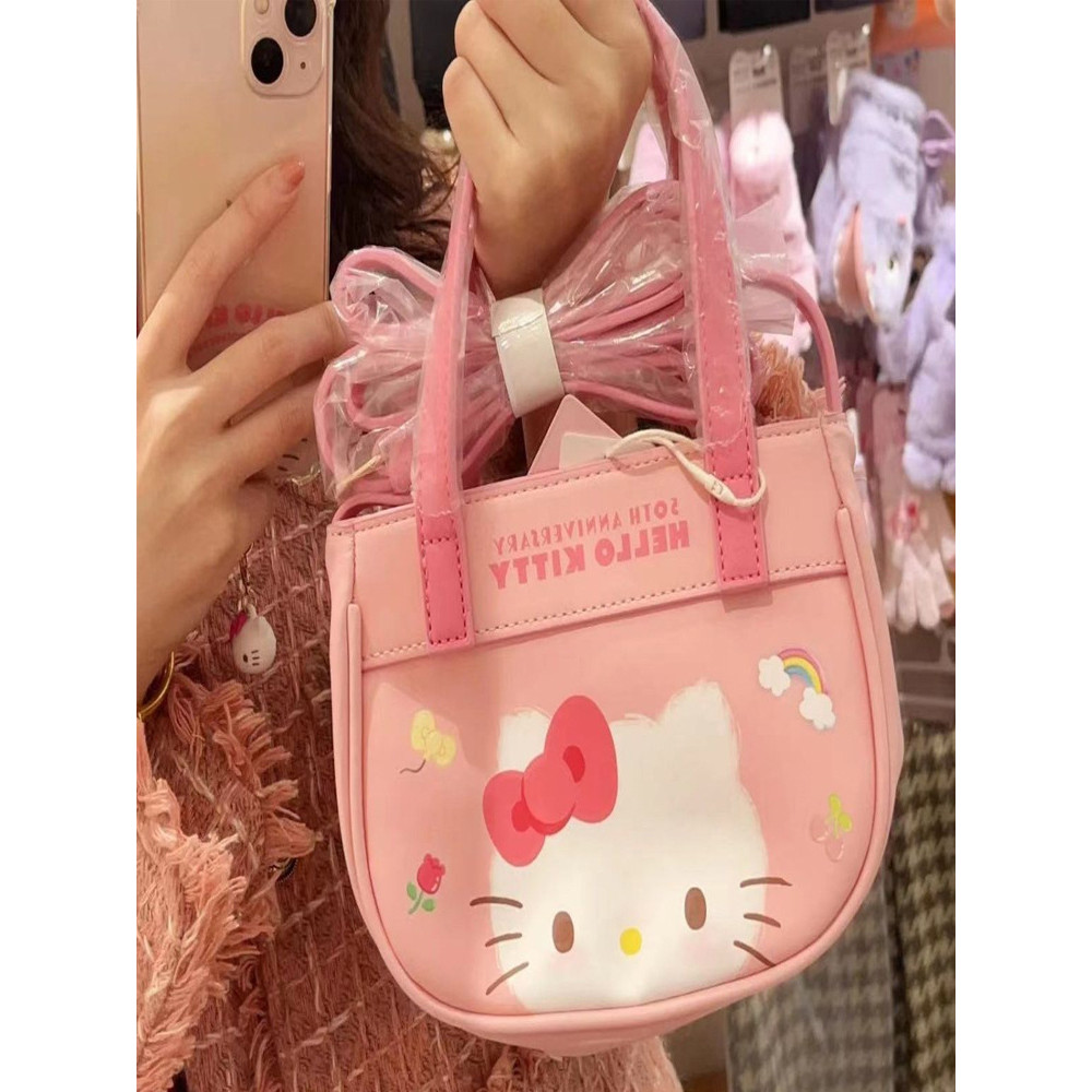 2025ใหม่ HelloKitty Girl Heart กระเป๋าถือ | Shopee Thailand