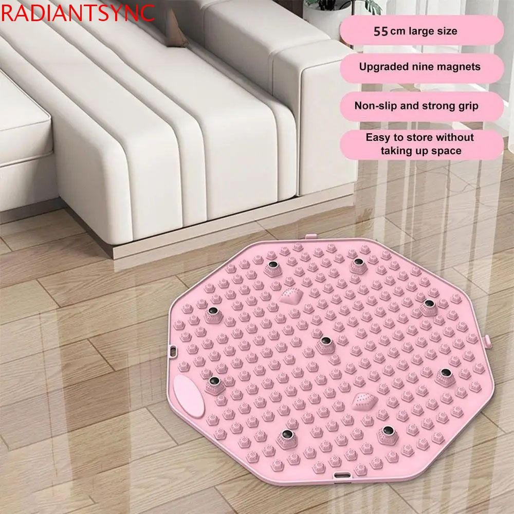 Radiantsync แผ่นนวดเท้า,จุดความดัน Anti Fatigue Foot Walking Pad, Foot Care Plantar TPE ลื่นกด ...