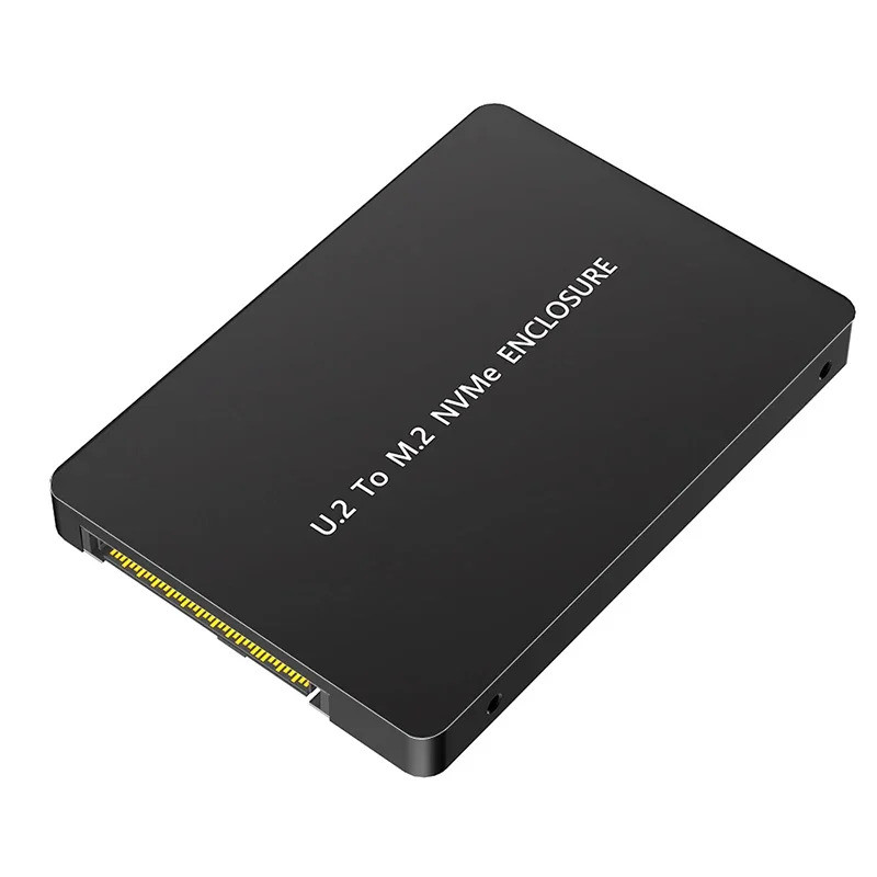 U.2 ถึง NVME SSD Enclosure อะแดปเตอร์แปลง U2 SFF-8639 ถึง M.2 PCIE 3.0 NVME M Key Riser การ์ด 2. ...