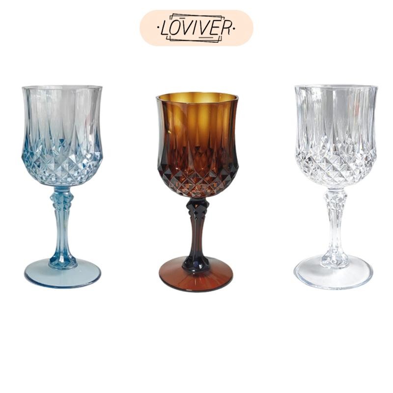 ไวน์ ก oblet แก้วไวน์ตกแต่งบ้านค็อกเทลถ้วยใสตกแต่งถ้วยดื่มสําหรับงาน ...