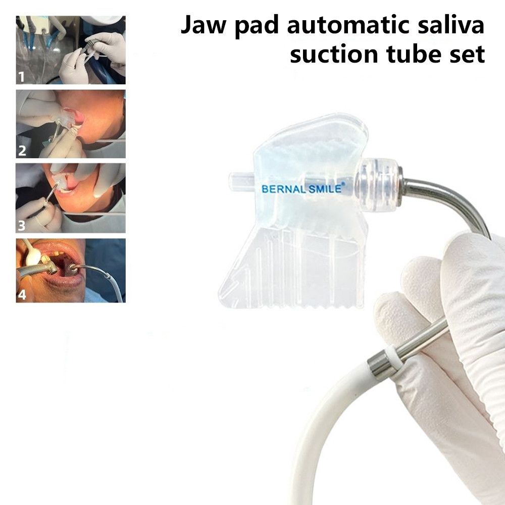 Jaw pad automatic saliva suction tube universal strength suction tube ...