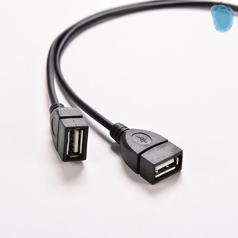 [PA] Usb 2.0 A Male To 2 Dual USB Female Jack Y Splitter Hub Power Cord ...