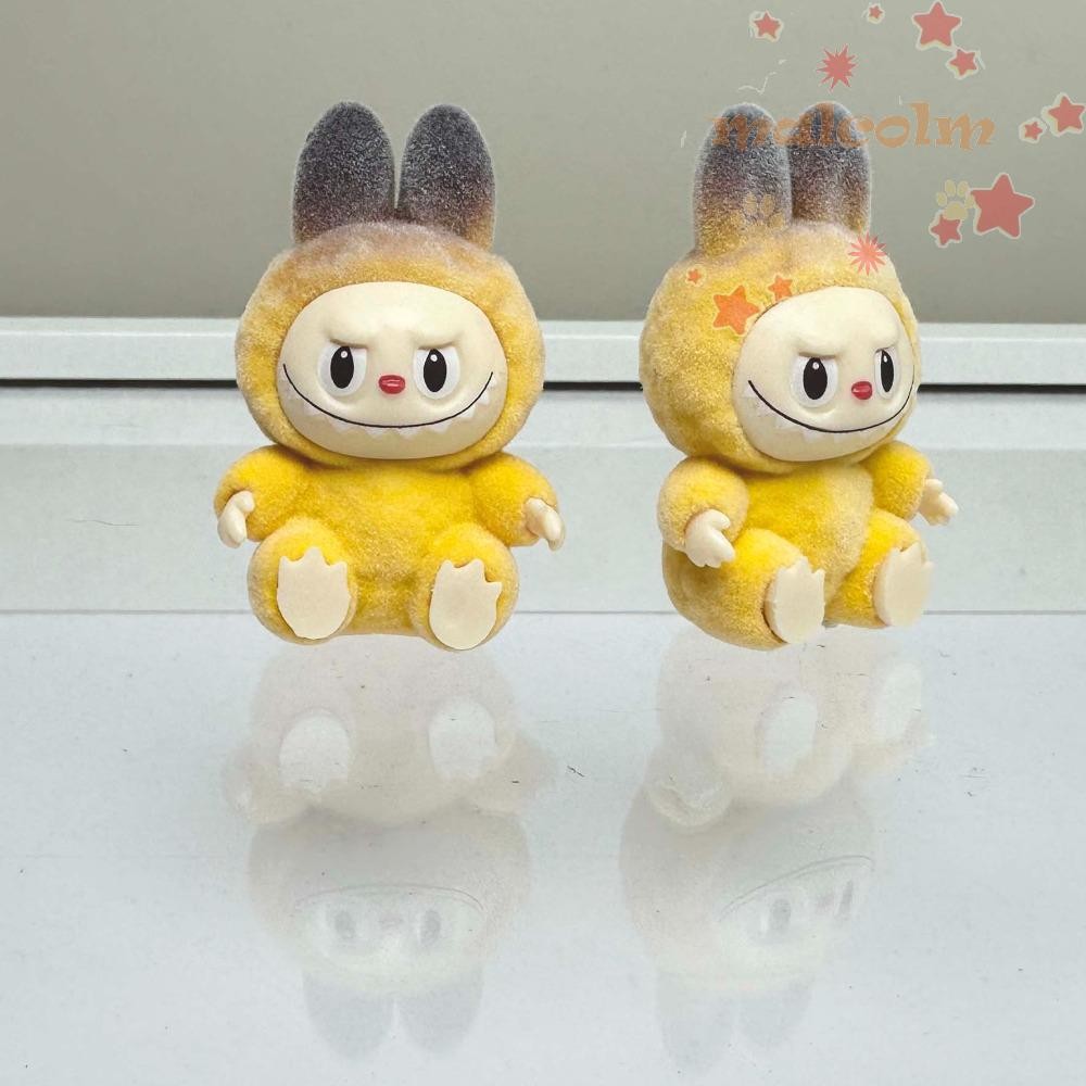 Malcolm Gradient Labubu เครื่องประดับ, ซิลิกาเจลทํามือมีที่นั่ง Labubu ...