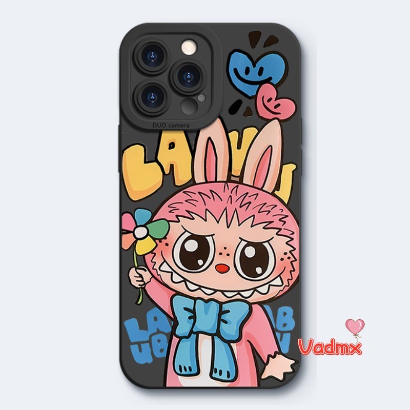 น่ารัก Bowknot Labubu สําหรับ Samsung Galaxy A36 A16 A06 S25 Ultra S25 ...