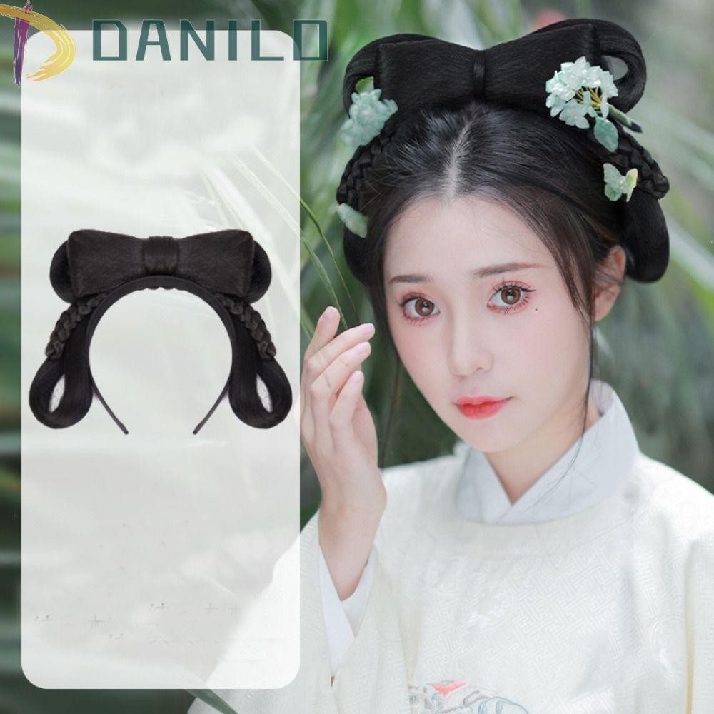 Danilo Retro Hair Chignon ปาร์ตี้สไตล์จีน DIY คุณภาพสูงการถ่ายภาพ ...