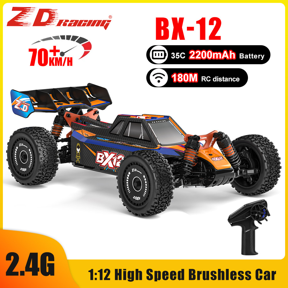 Zd Racing RC Car Racing BX-12 1/12 Brushless 2.4GHz 70KM/H รถแข่งความ ...