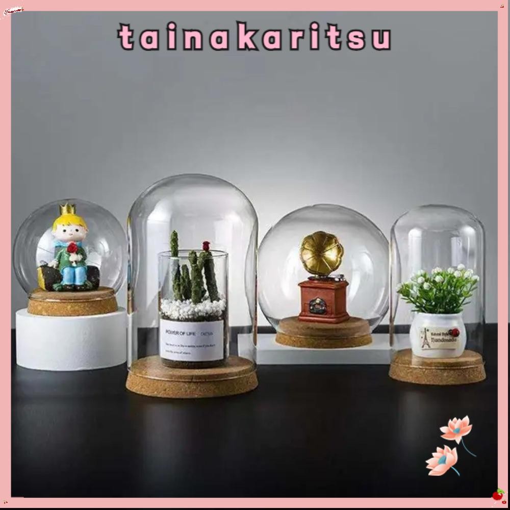 แทนคาริตสึ ดอกไม้สดฝาครอบแก้ว,ตกแต่งบ้านแก้วดอกไม้ฝาครอบกันฝุ่น,ฝาครอบ ...