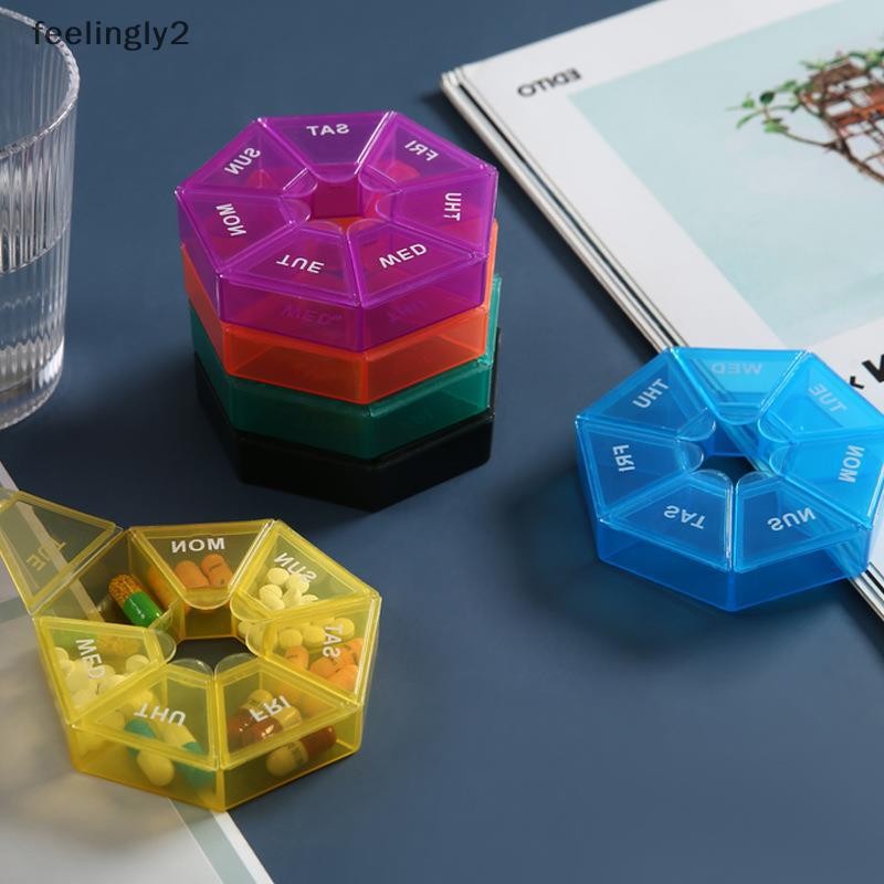 {HotJan} 7 วันกล่องยารายสัปดาห์ผู้ถือแท็บเล็ตแบบพกพาเดินทางมินิกรณียายา ...