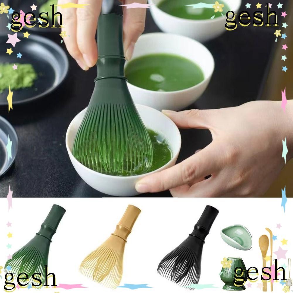 GESH Matcha Whisk, Smooth With Whisk Holder Resin Whisk, Tranditional ...