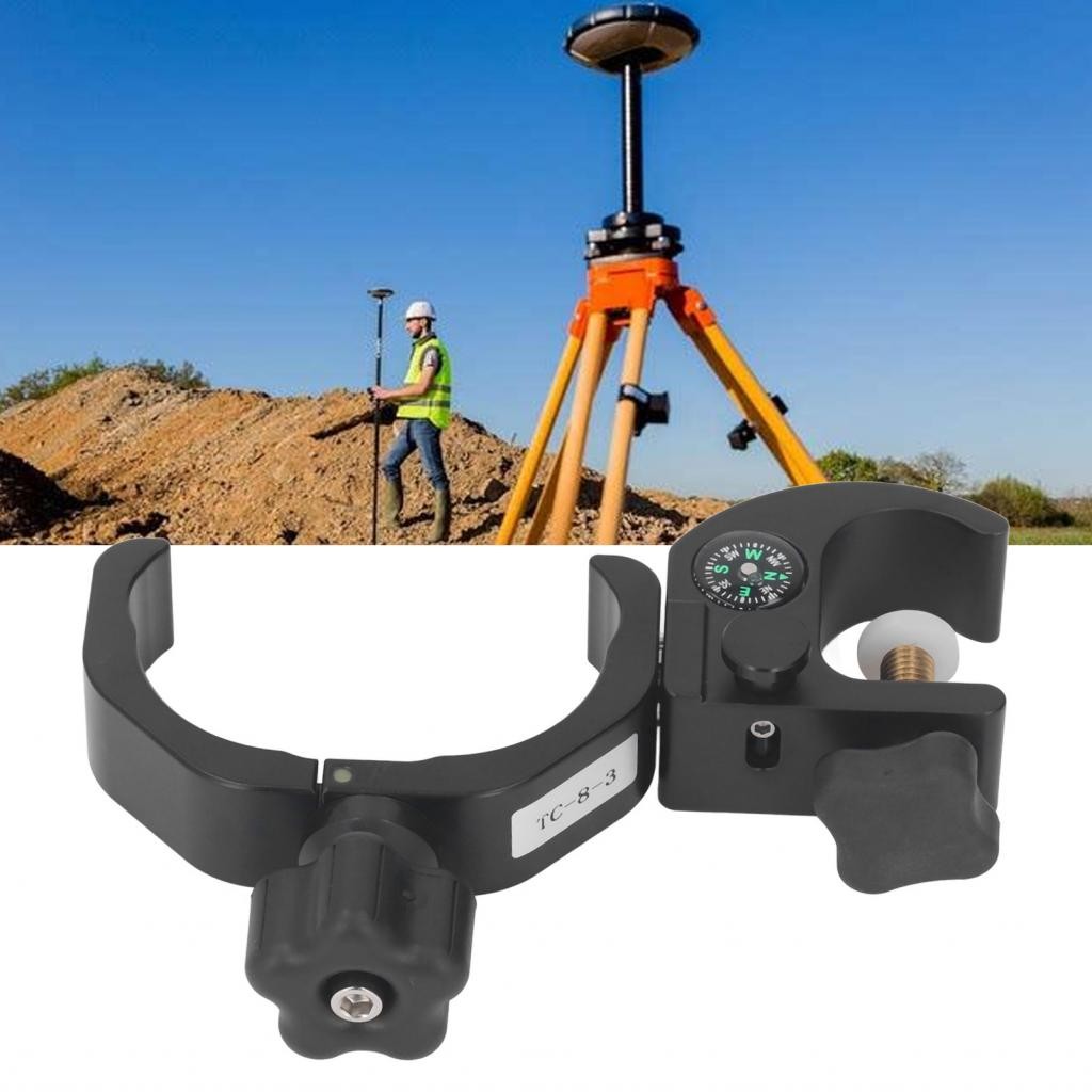Collector Bracket พร้อมเข็มทิศ GPS RTK Universal แบบพกพาปรับช่วงเสา ...