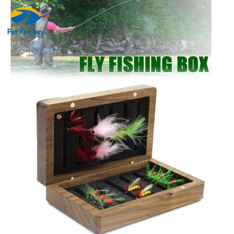 Perfeclan Fly Fishing Fly Box Foam Insert Organizer แบบพกพา | Shopee ...