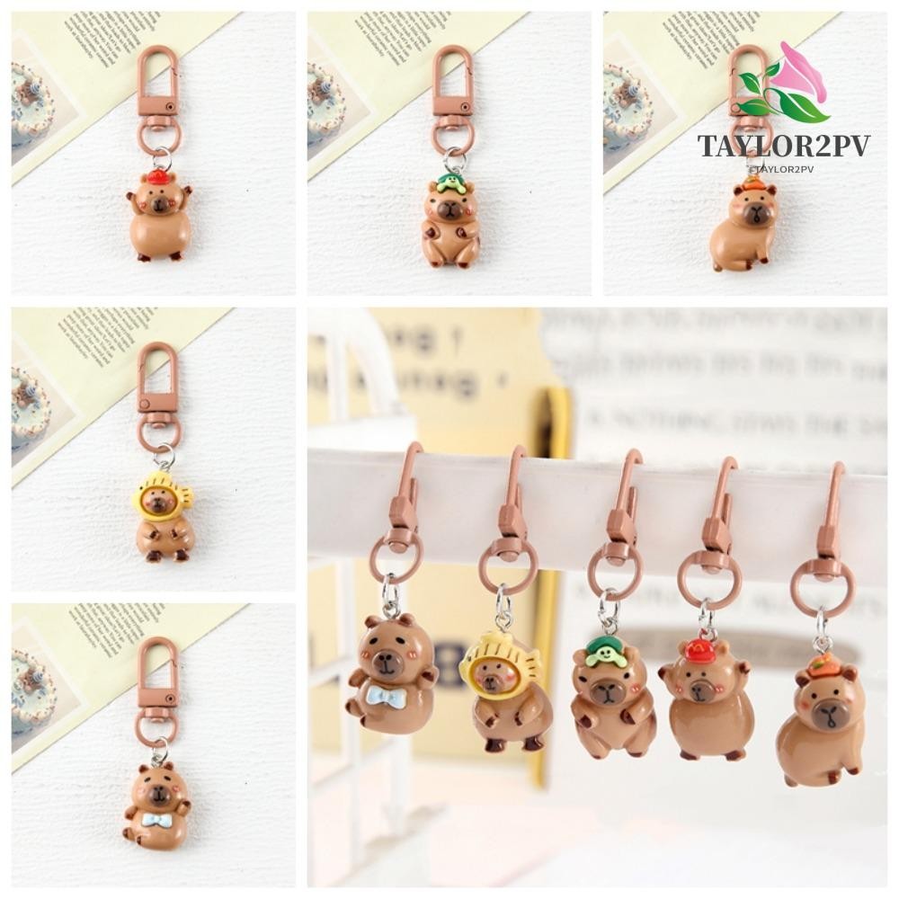 Taylor2pv พวงกุญแจ Capybara, Loopy Capybara Capybara กระเป๋าแขวน, จี้ ...