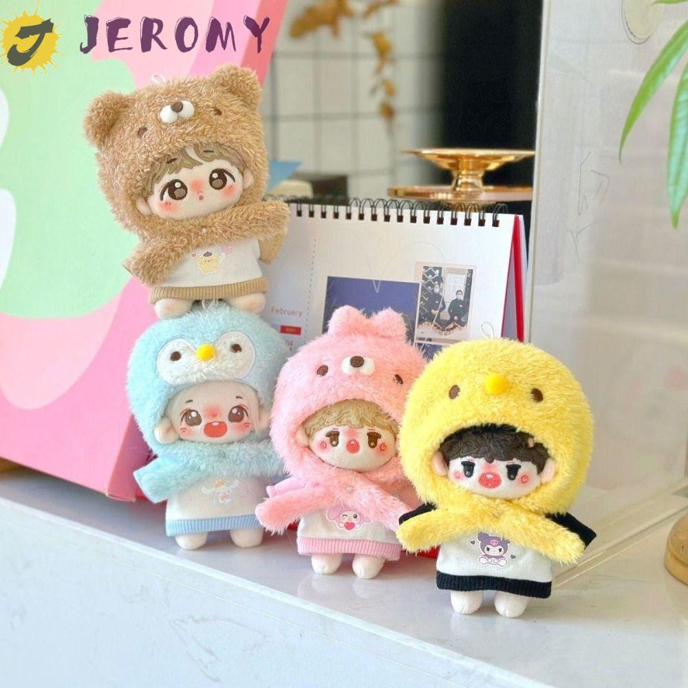 Jeromy กระต่าย 5 ซม.ผ้าฝ้ายตุ๊กตาหมวก,เป็ด Penguin Bear Idol Plush ...
