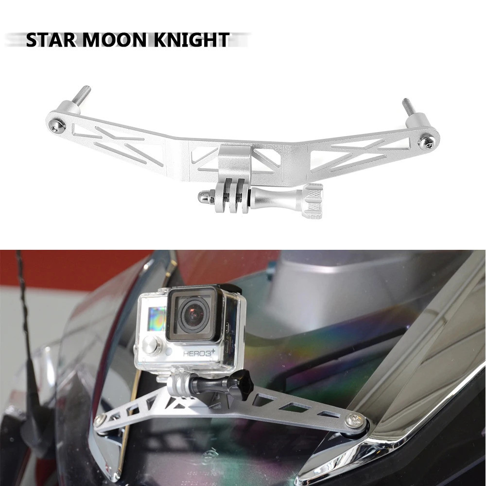 อุปกรณ์เสริมรถจักรยานยนต์ผู้ถือเครื่องบันทึกสําหรับ GoPro กล้อง Bracket ...
