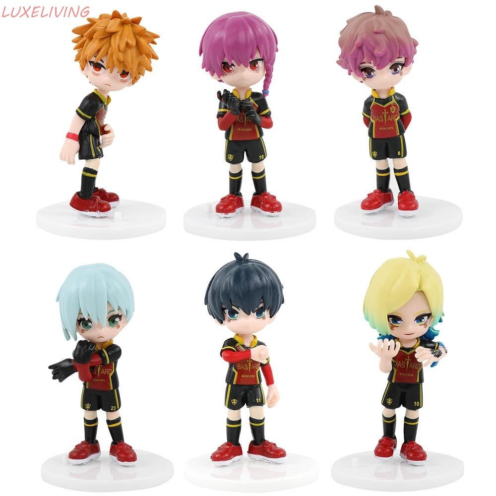 Luxeliving Blue Lock Figure, Yoichi ตุ๊กตา Nagi Action Figures, ของเล่น ...
