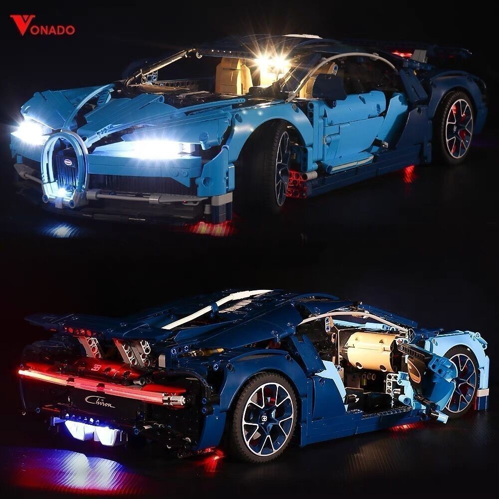 เข้ากันได้กับ Lego Bugatti Veyron Building Blocks รถสปอร์ต Lamborghini ...