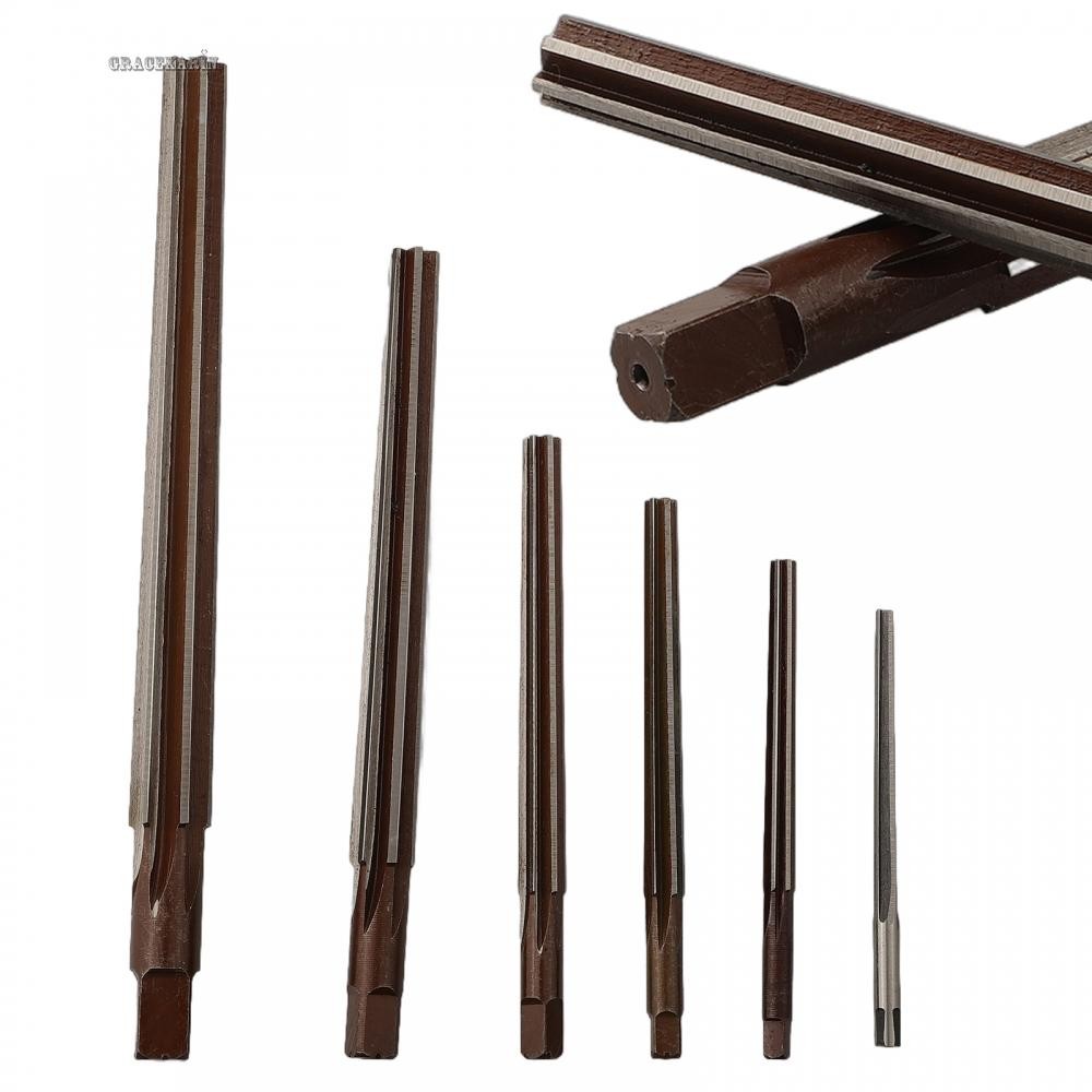 คุณภาพสูง Taper Pin Hand Reamer 6 ชิ้นชุด 3456810Mm ขาคู่มือทรงกรวย ...