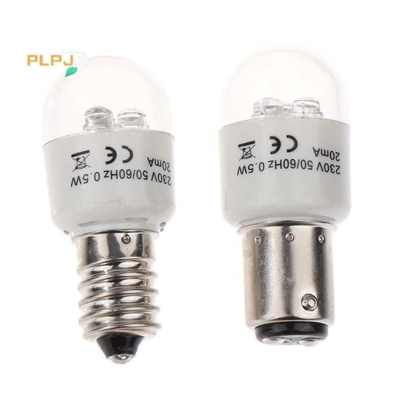 Plpj 1pce เย็บหลอดไฟ LED BA15D/E14 แสงส่องสว่าง 0.5W AC 190-250W โคมไฟ ...