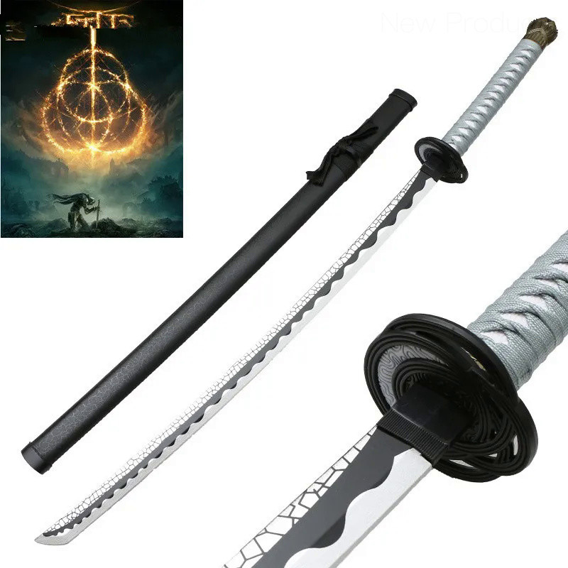 💥 40inch Role Play Game Eldend Bamboo Assembled Katana Sword Weapon ...