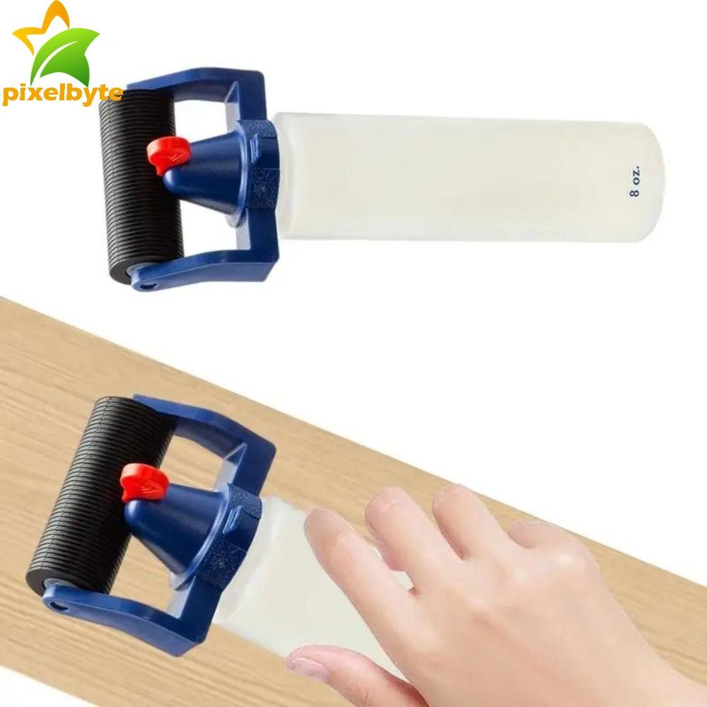 Pixelbyte เครื่องจ่ายลูกกลิ้งกาว Applicator, 8 ออนซ์ DIY ไม้ขวดลูกกลิ้งกาว, ขวดกาวทําความสะอาด ...