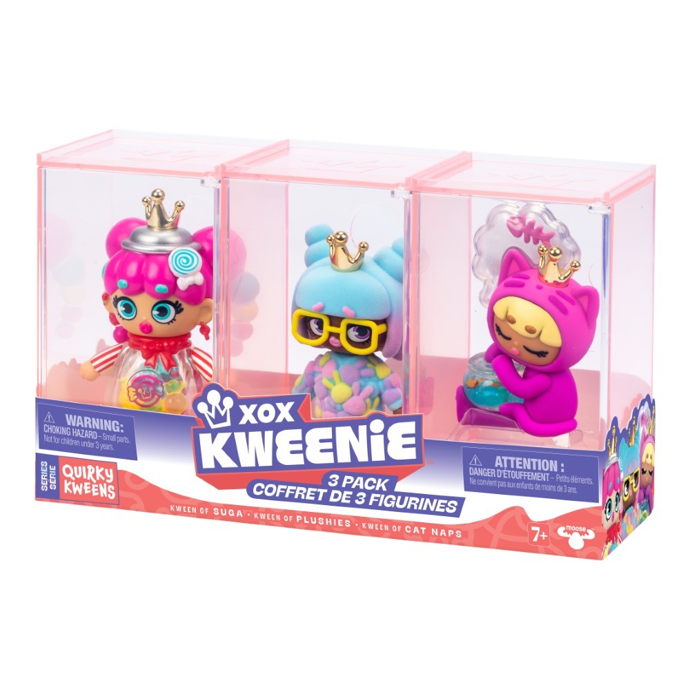 XOX KWEENIE 3PK QUIRKY ของเล่น โมเดล ฟิกเกอร์ | Shopee Thailand