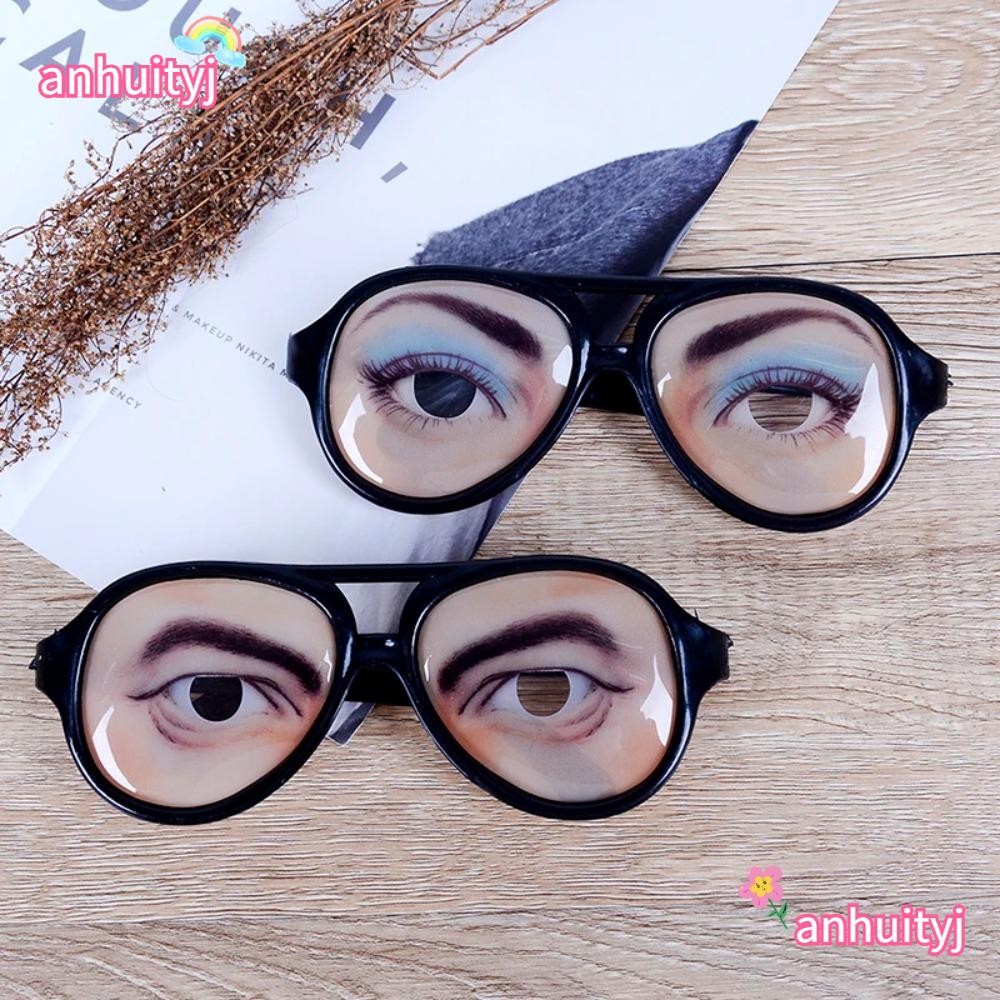 Anhuityj ความแปลกใหม่แว่นตา, Photo Booth Props April Fools Day แว่นตา ...