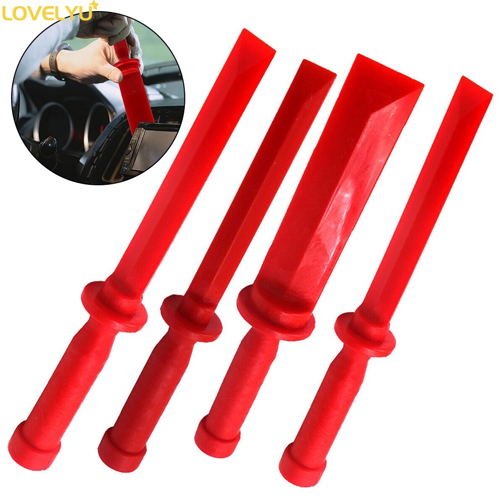 2 ชิ้นพลาสติก Chisel Scraper Auto Trim Removal เครื่องมือ Non-Scratch ...