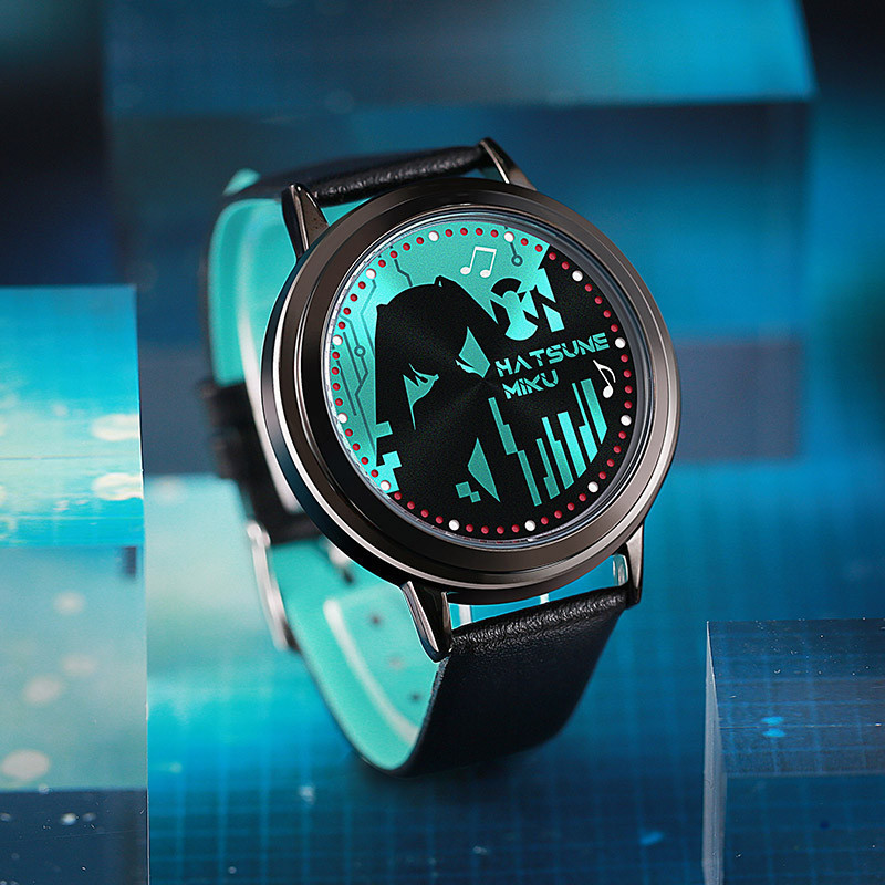 ของแท้Xingyunshi Hatsune miku led นาฬิกาอิเล็กทรอนิกส์ miku ของขวัญ ...