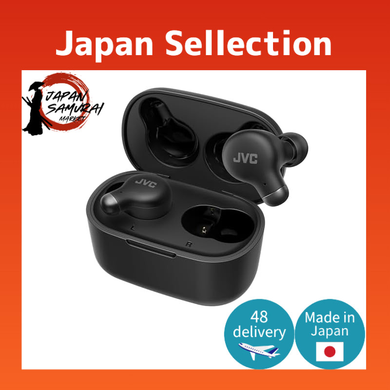 JVC Kenwood JVC HA-Z251T-B Wireless Earphones Bluetooth Ver5.3 Noise Cancelling Ambient Sound ...