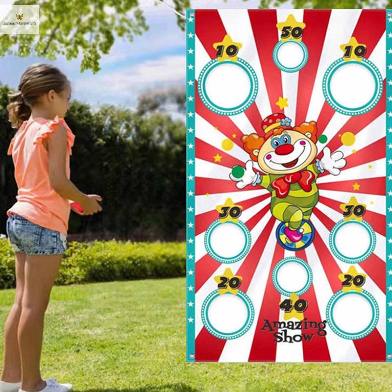 Cod Carnival Circus Theme โยนเกมตกแต่ง Magic Performance กระสอบทราย ...