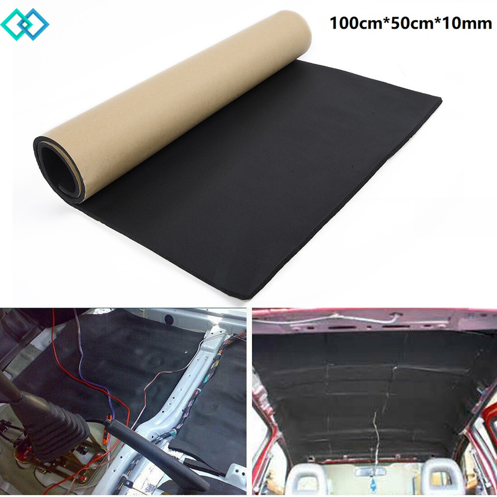 Qt 100*50 ซม.ความหนา 10 มม.รถ Sound Mat Proofing Deadener ฉนวนกันความ ...