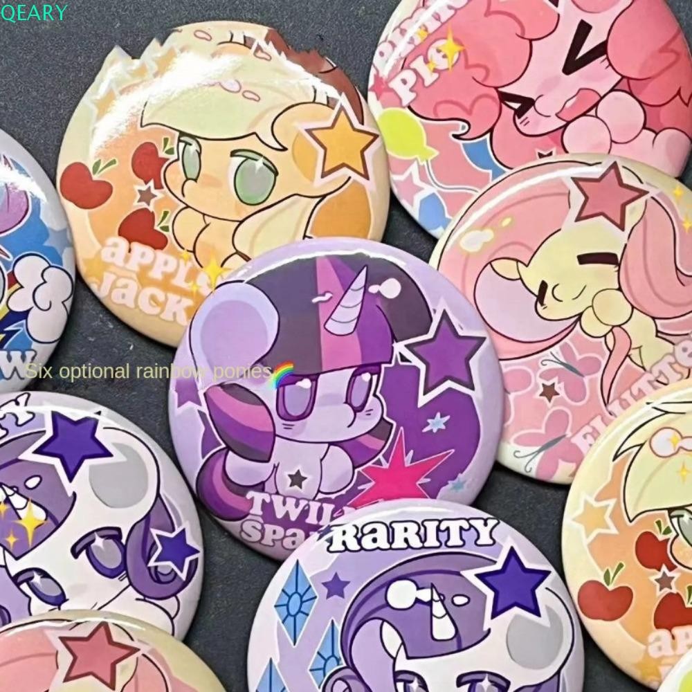 Qeary Little Pony Badge, Pony การ์ตูนอะนิเมะเข็มกลัดป้าย,เลเซอร์ ...