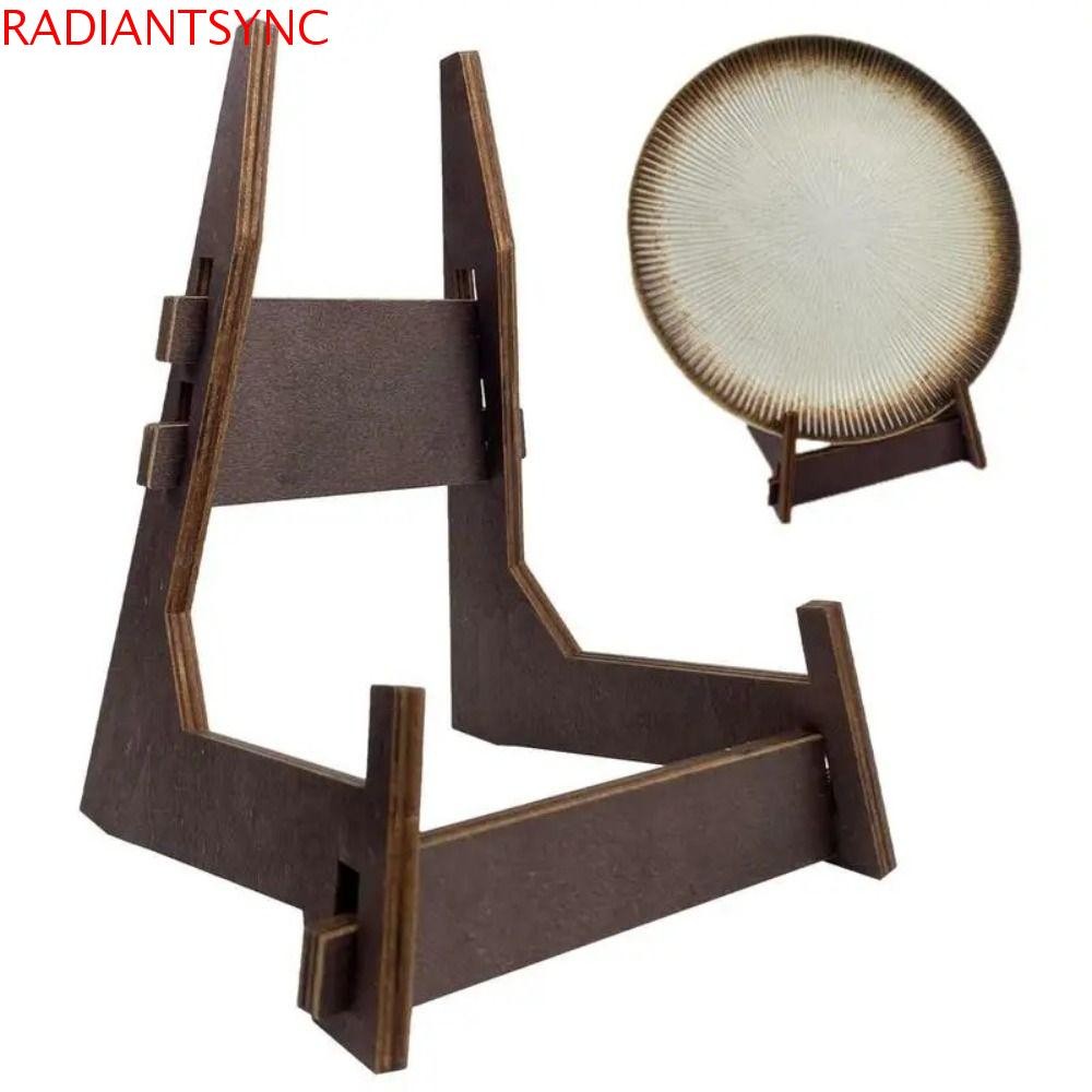 Radiantsync Art Display Stand, 4.5/6/8 นิ้วกรอบรูปไม้, Home Desktop จัดระเบียบอเนกประสงค์ Anti ...
