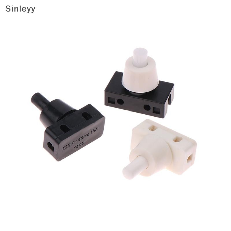 NL พลาสติกบนปุ่มกด AC250V โคมไฟบ้าน Mini Power Switch DIY โคมไฟตั้งโต๊ะ ...