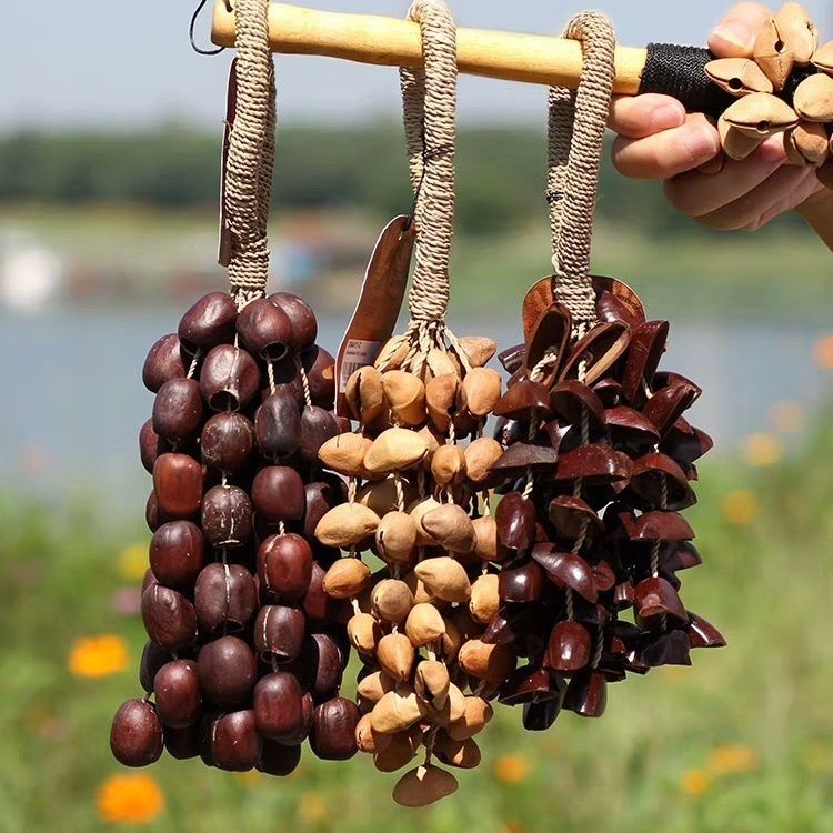 กระดิ่งมือ Rattle String Bell รับรองเสียง Healing โยคะ Devotional Early ...