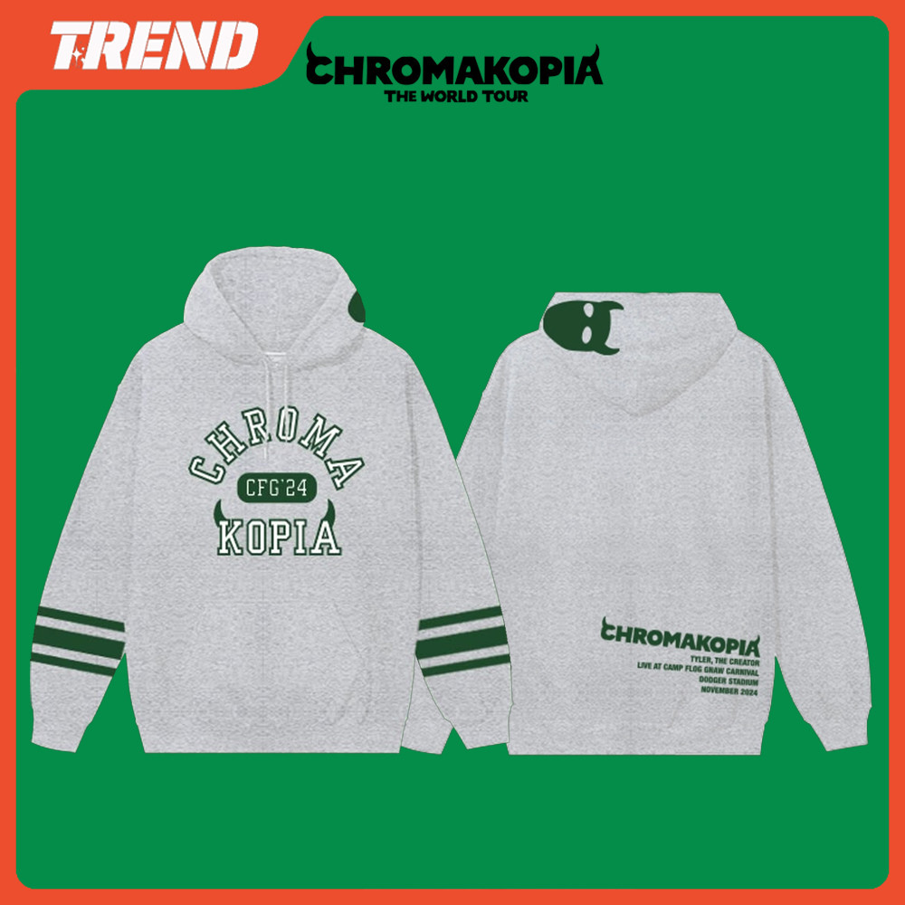 Tyler Creator CHROMAKOPIA Merch Hoodie Unisex Vintage Hip-hop หลวมพิมพ์ ...