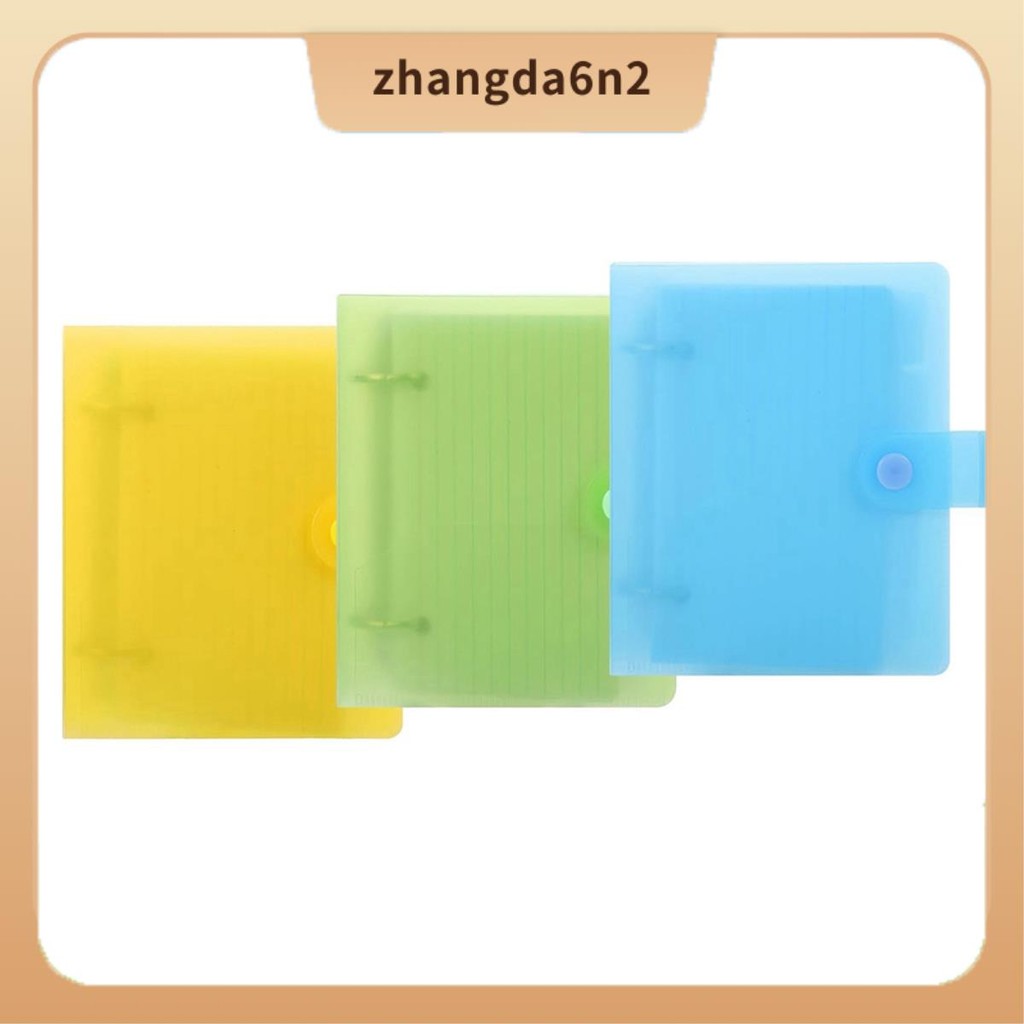 In Stock3 Pack Index Card Binder Index Card Holder with Dividers, 60 ...