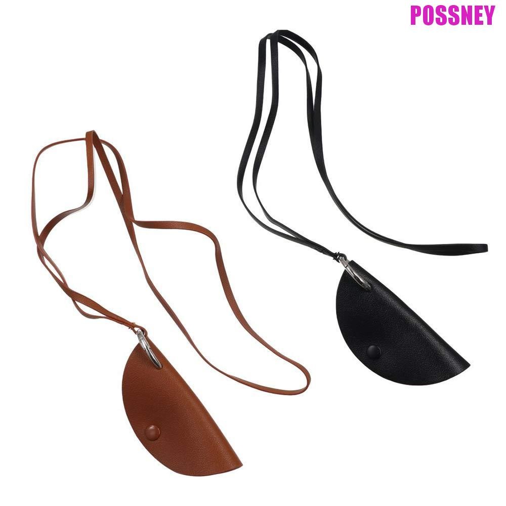 Possney Crescent Moon Key Case, แขวนคอ Anti-los ยาวหนังสร้อยคอ,แบบพกพา ...