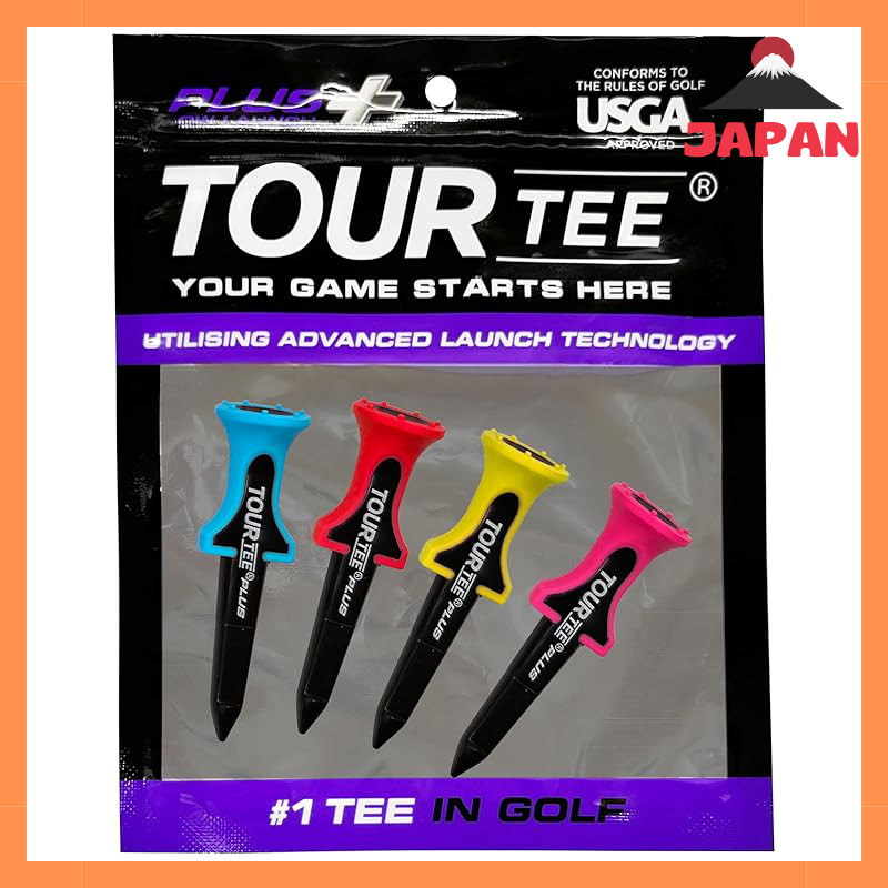 2024 TOUR TEE PLUS Low Launch Set - 4-Pack (Short & Long) with Custom ...