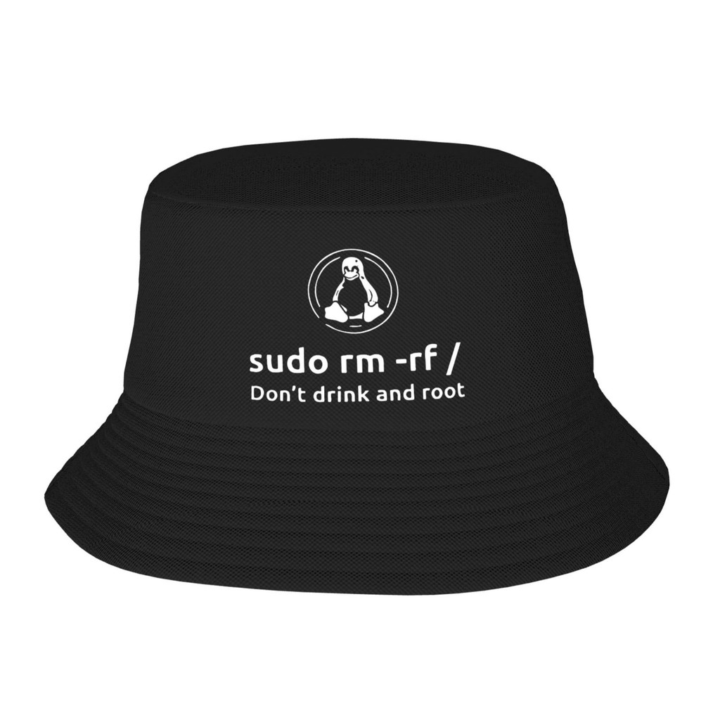 Coding Coder Linux Root Sudo หมวกชาวประมงหมวก | Shopee Thailand