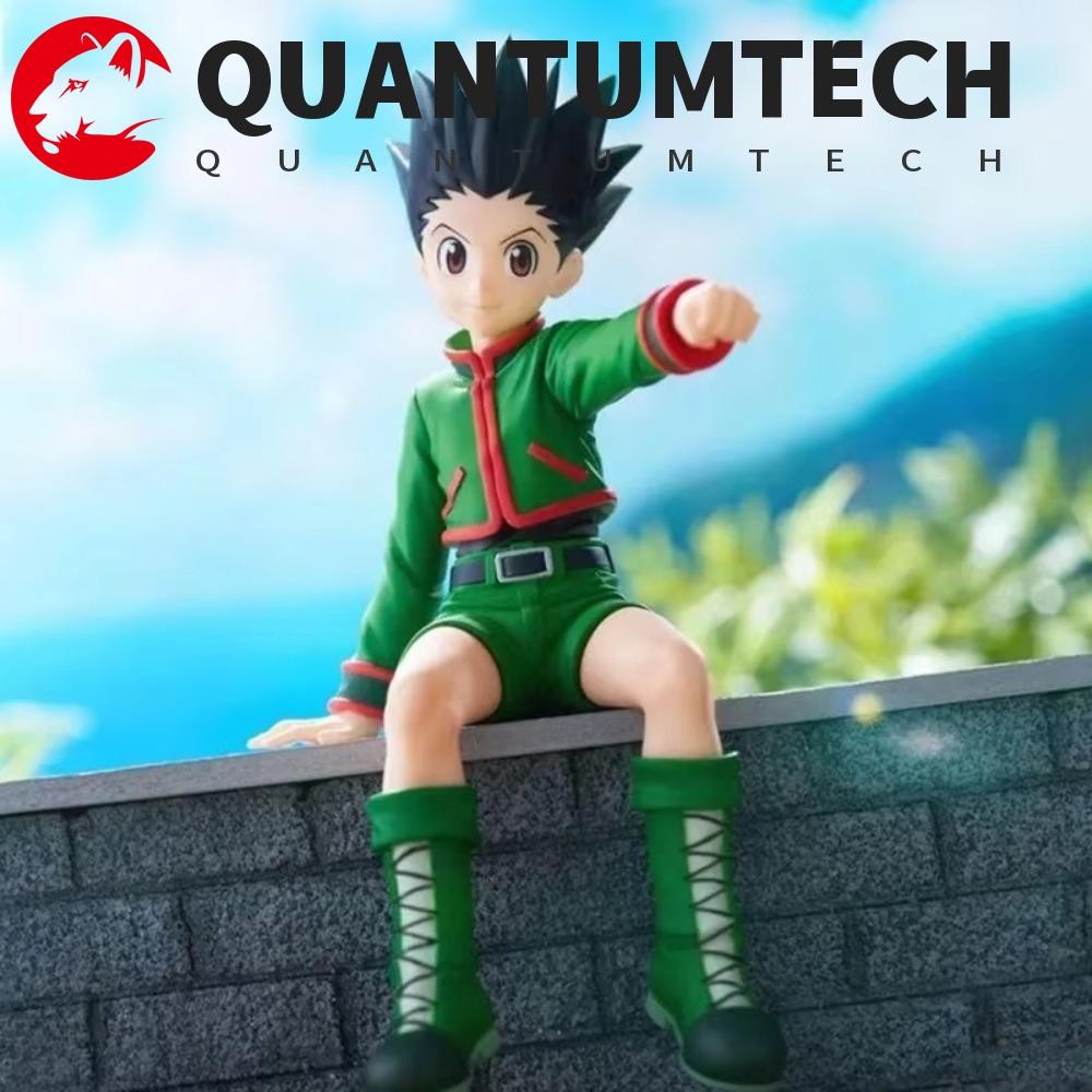 Quantumtech HunterHunter รูป, อะนิเมะน่ารัก Gon Freecss Action Figure, ญี่ปุ่นของเล่น Killua ...