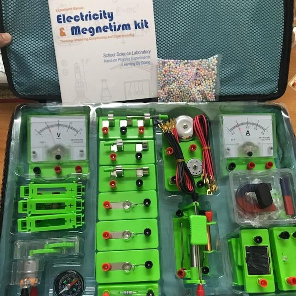 ชุดทดลองพื้นฐานทางฟิสิกส์ไฟฟ้าและแม่เหล็ก สื่อเรียนรู้ STEM (Physics ...