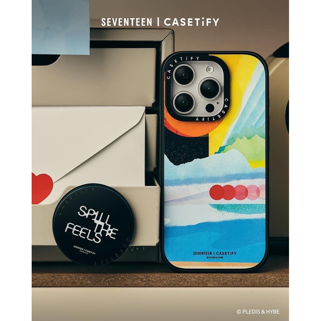 Casetify X SEVENTEEN SPILL THE FEELS Feel You Case Impact Case แม่เหล็ก ...