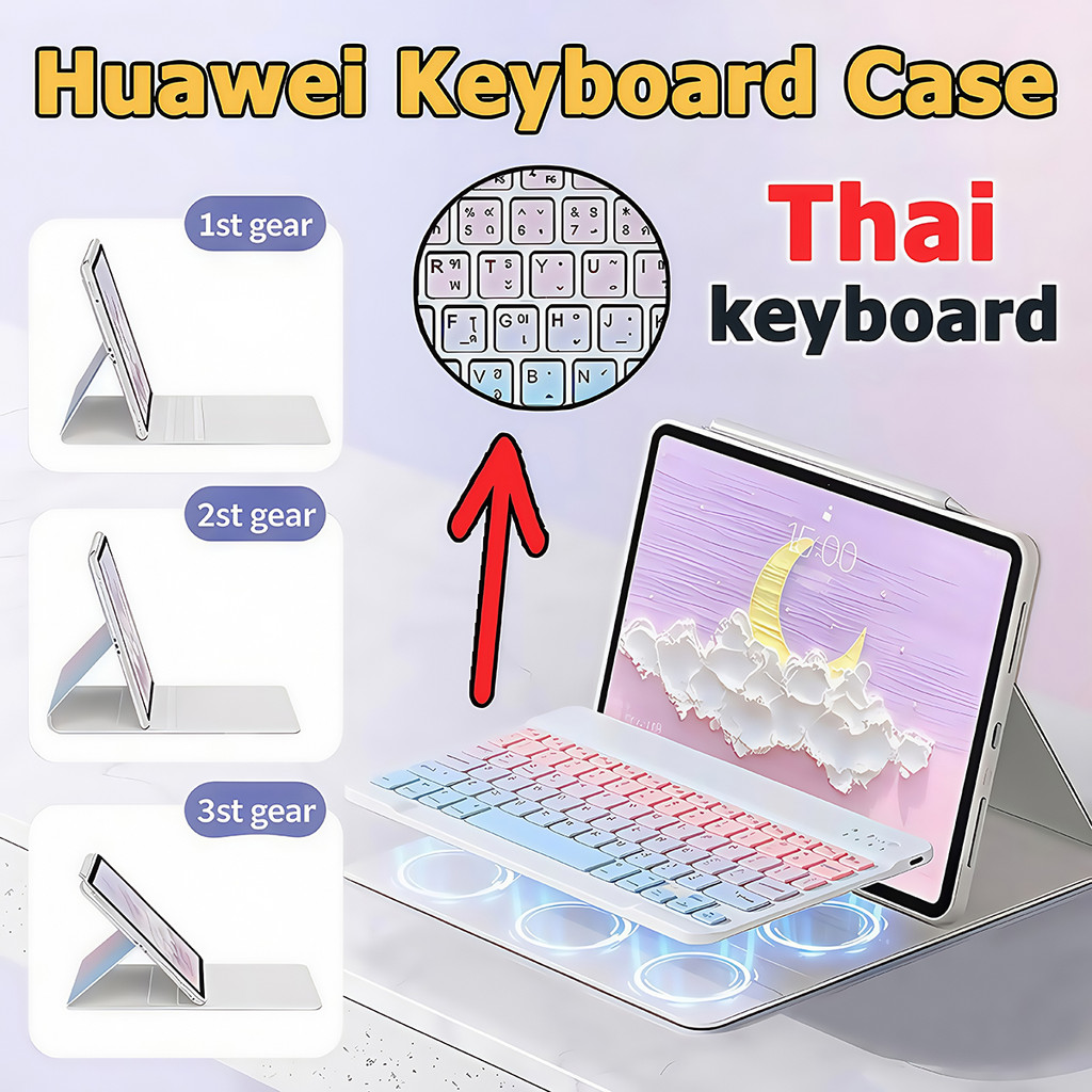 เคสคีย์บอร์ด Huawei Matepad 11.5 11.5s MatePad SE11 หัวเว่ย MatePad 11 ...