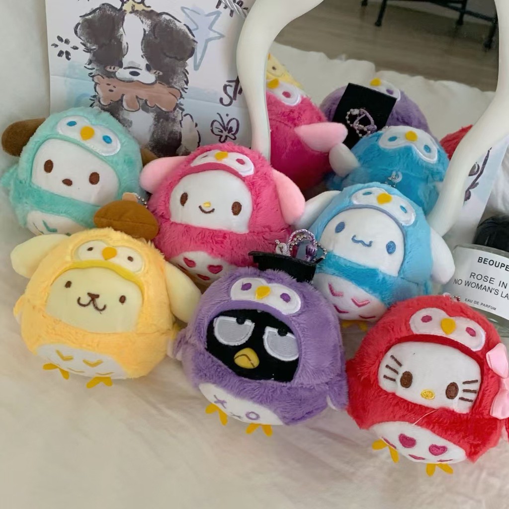 การ์ตูนญี่ปุ่น Sansio Sanrio เปลี่ยนนกฮูก Series Kuromi Melody พวงกุญแจ ...